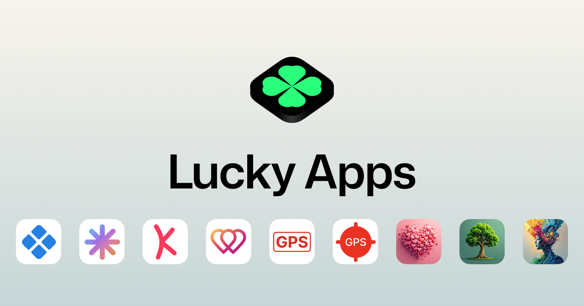 Lucky Apps - Crafted Apps for Productivity and Fun